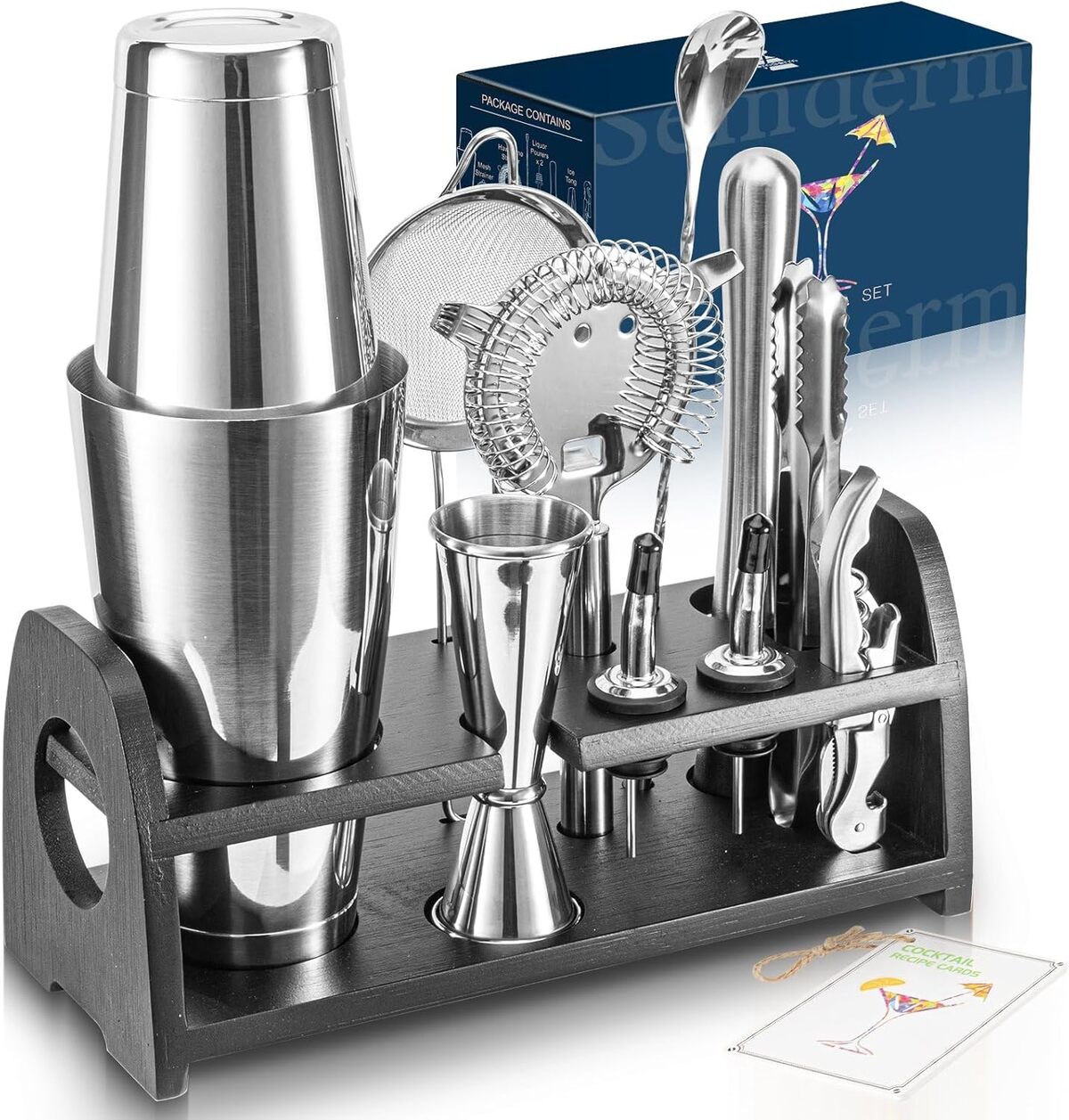 Test : ensemble shaker Boston Semderm, l'art du cocktail maison